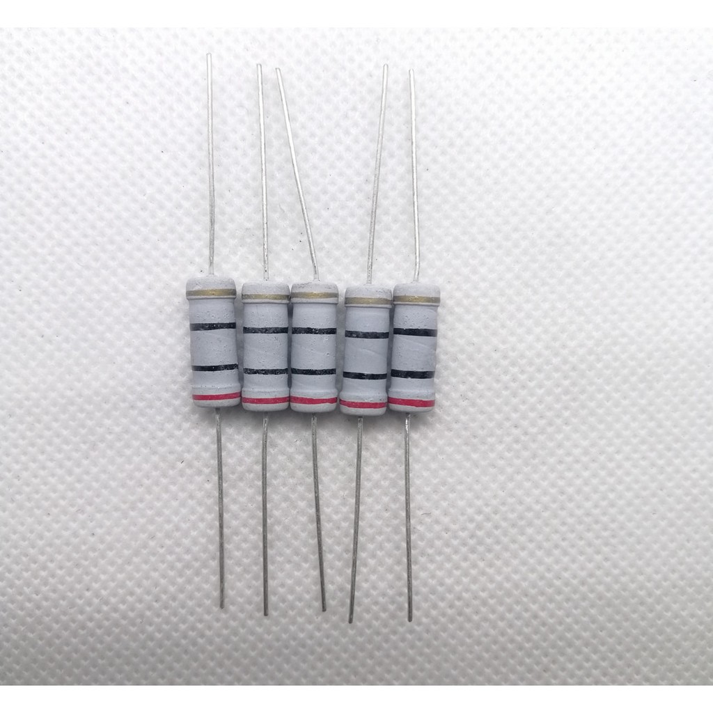 5 PCS 20R ±5% 3W, Through Hole Resistor | Shopee Malaysia