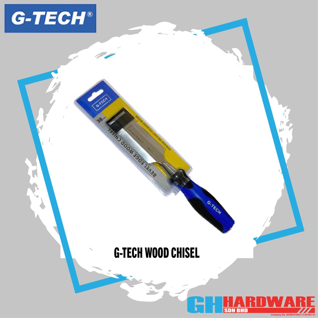 [ GH HARDWARE ] G TECH Wood Chisel ( Suitable For Soft / Hard Wood ...