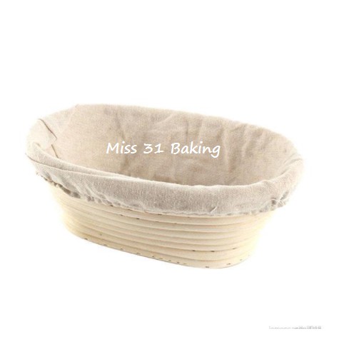 Thick Rattan Oval Banneton Proofing Basket Bread Sourdough Fermentation ...