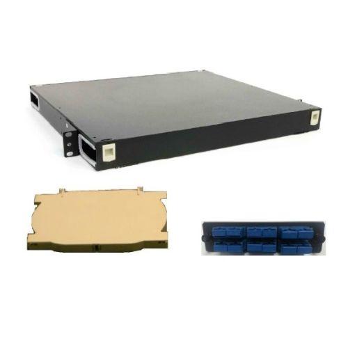 BELDEN 12F LC/SC Duplex Adapter Strip Ceramic Sleeve For Single mode ...