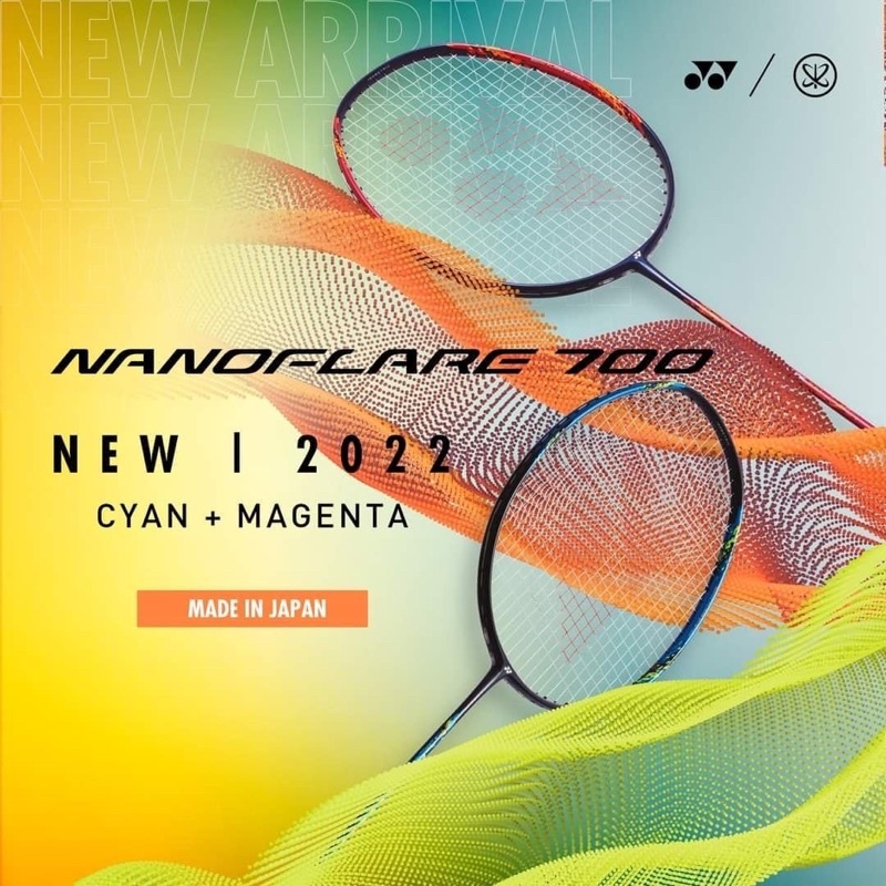 NEW 2022 YONEX NANOFLARE 700 FOC BGSTRING/YONEX OVERGRIP/COVER BAG ...