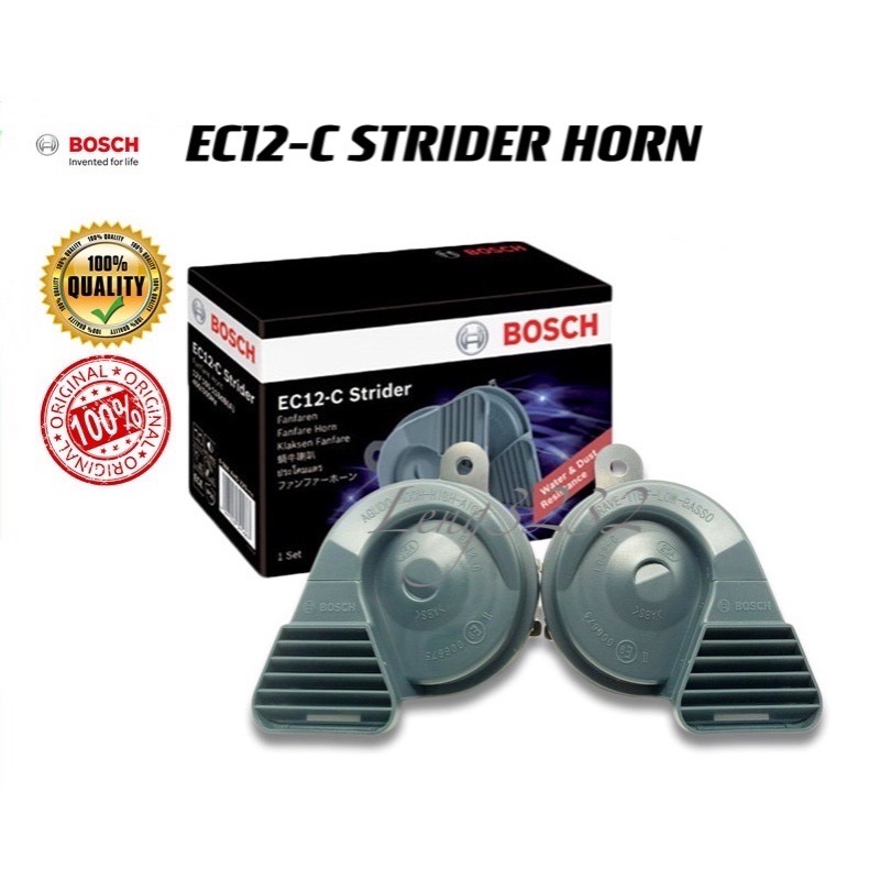100% ORIGINAL BOSCH BM Horn EC12-C Strider Car BM Horn | Shopee Malaysia