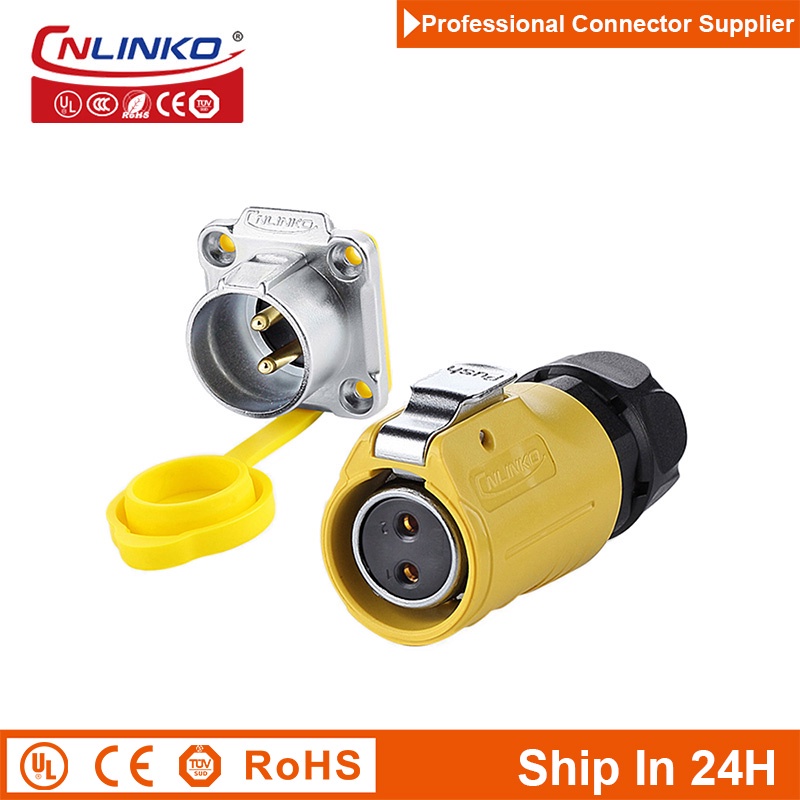 Cnlinko LP20 Professional Waterproof Industrial Connector 2 3 4 5 7 9 ...