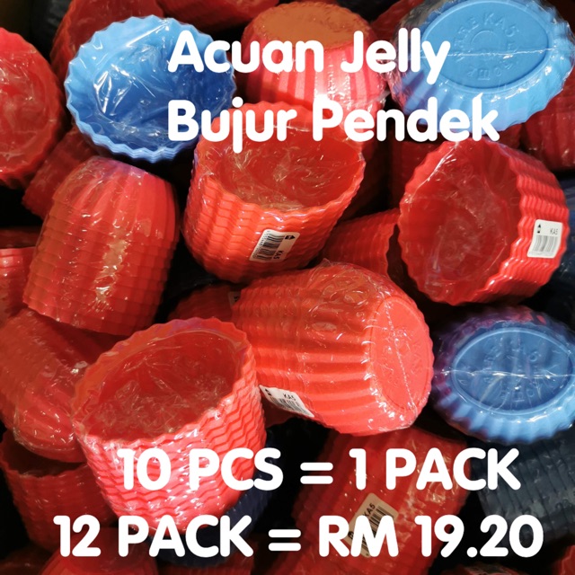 Acuan Jeli & Jelly Cup Bujur Pendek | Shopee Malaysia