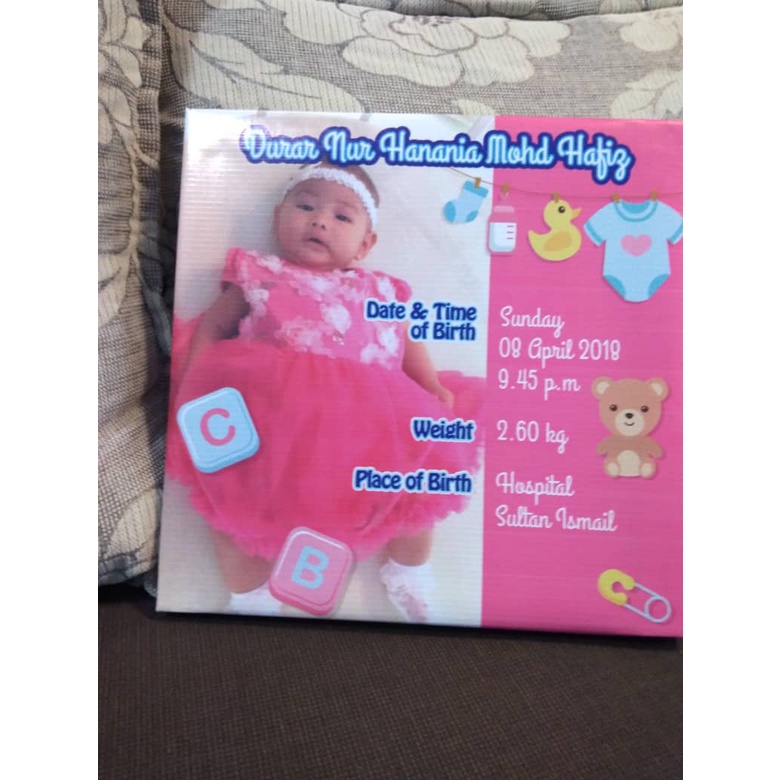 Baby Bio Frame Deco Wallart | Shopee Malaysia