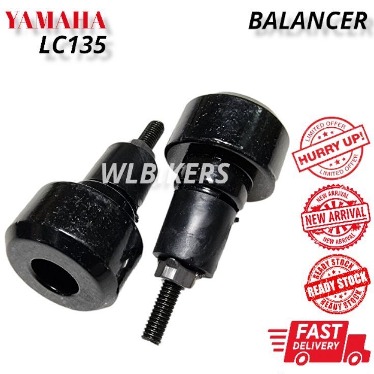 YAMAHA LC135 LC V1 V2 V3 V4 HANDLE GRIP END BALANCER BALANCE WITH ...