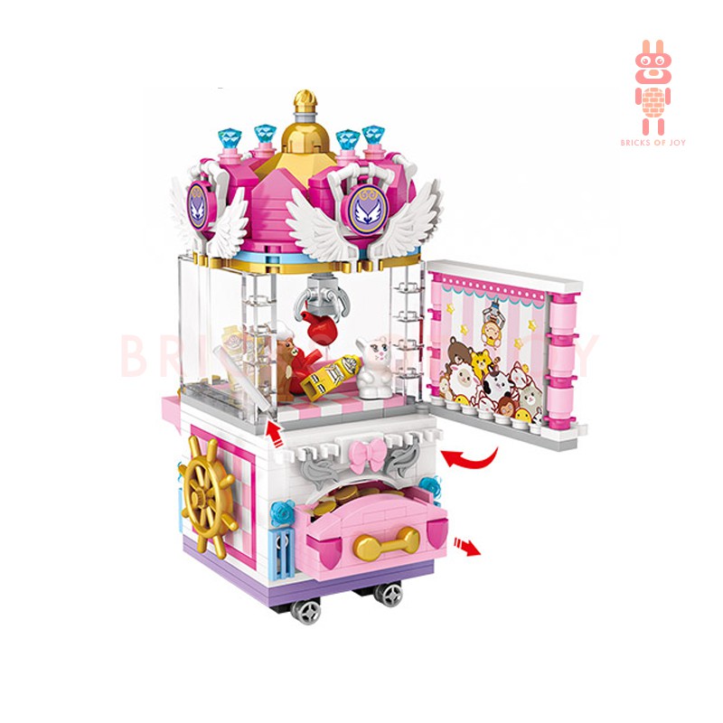LOZ Mini Blocks Mini Amusement Park Series (Park Claw Crane) 俐智小颗粒积木拼装玩具益智迷你儿童游乐场系列 (夹娃娃机 ...