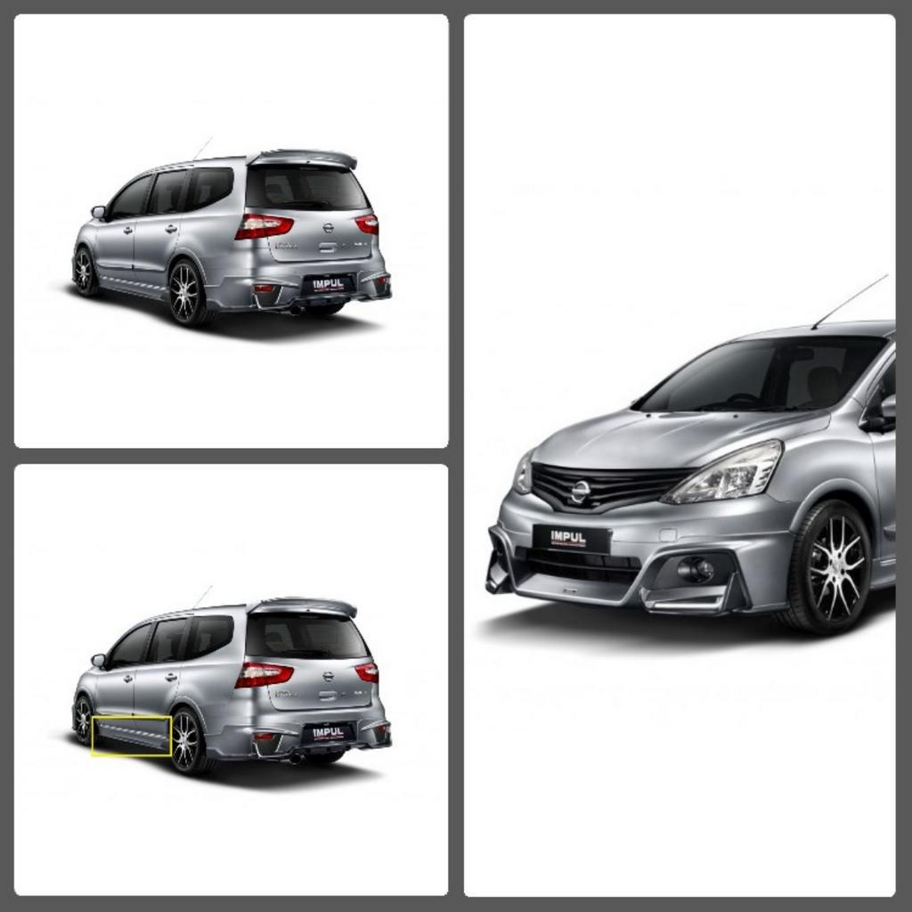 Nissan Livina 1st Generation L11 2014 Impul 2 Body Kit ABS Ready Stock ...