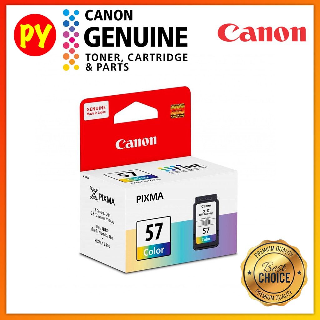 Canon CL-57 Color Original Ink Cartridge CL57 CL 57 - E410/E480/E400 ...