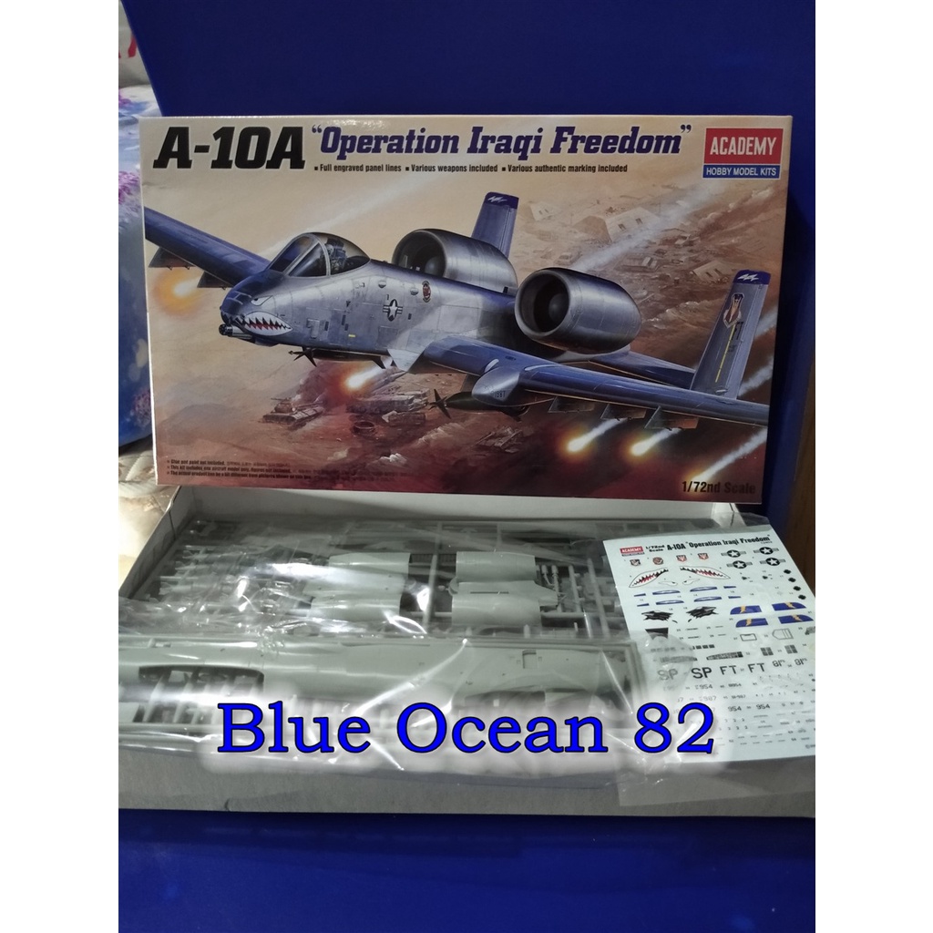 Academy 1/72 A-10A OIF US Thunderbolt - Warthog Republic A-10 A10 Iraq ...