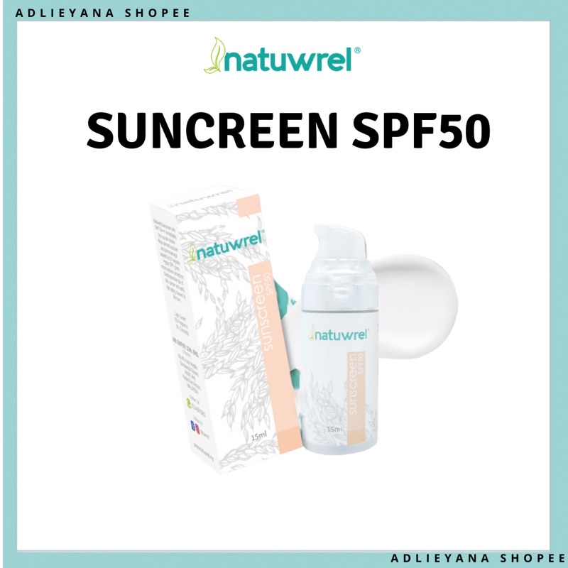 🔥🔥 NATUWREL SUNCREEN SPF50 🔥🔥 | Shopee Malaysia