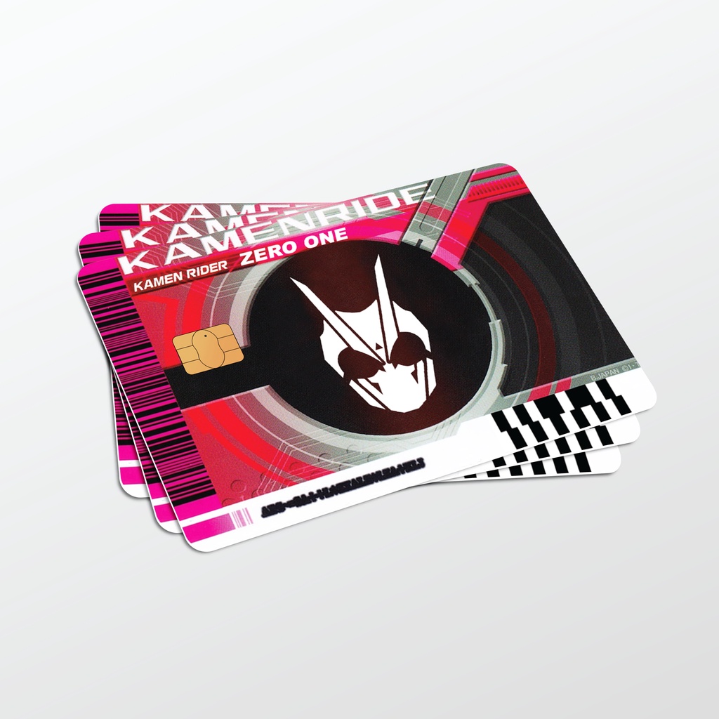 Sticker Anime Kamen Rider Masked Rider Decade Kiva OOO Stiker Card ...