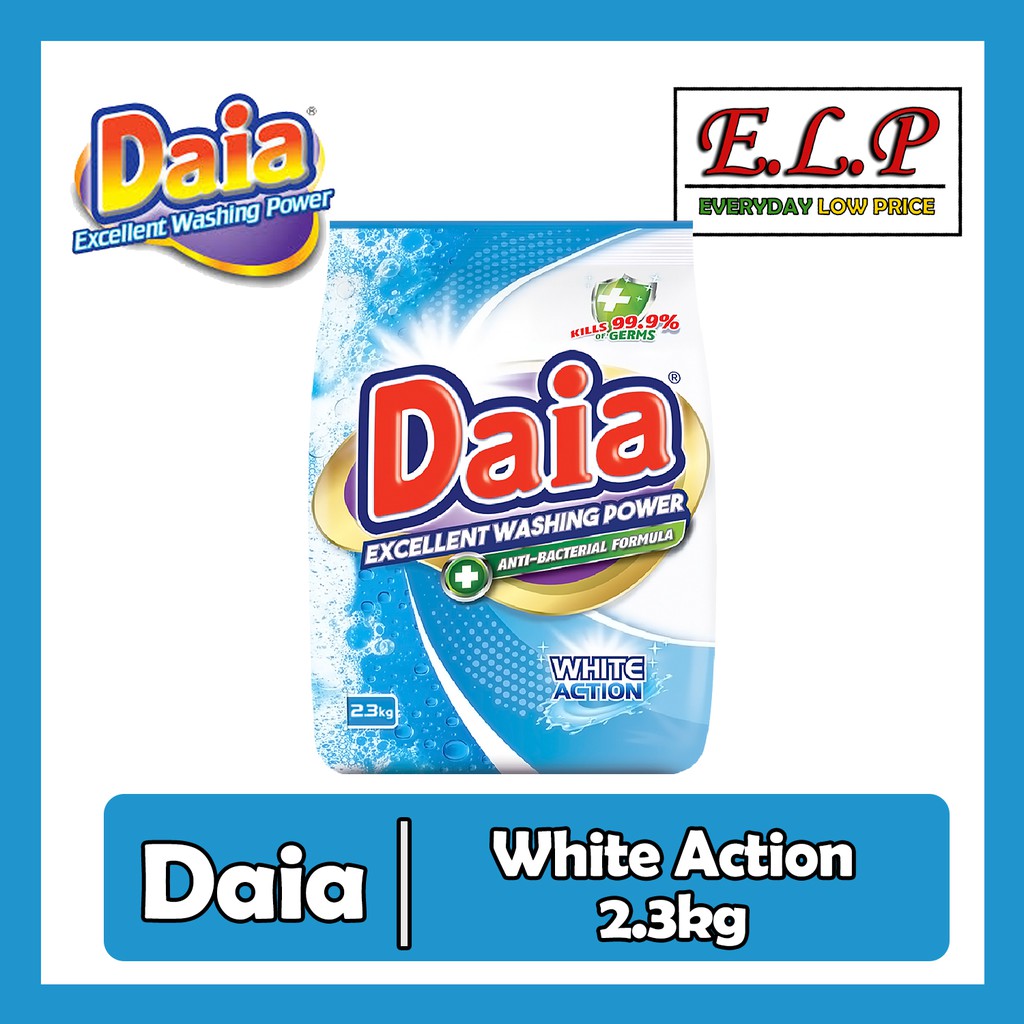 Daia Detergent Powder Pouch 2.1kg / 2.2kg /2.3kg | Shopee Malaysia