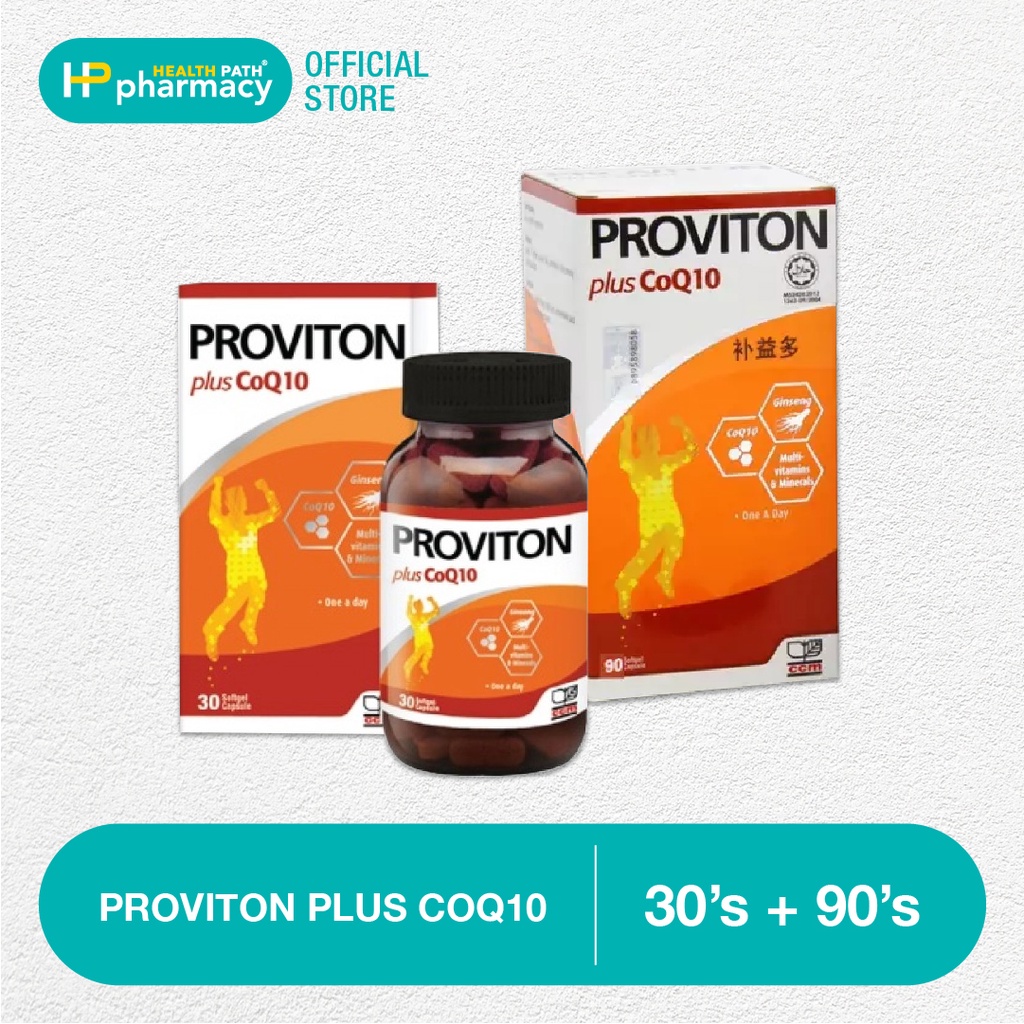 PROVITON PLUS COQ10 90'S+30'S(exp 12/2025) | Shopee Malaysia