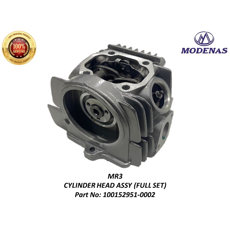 MR3 Cylinder Head Assy (Full Set) Modenas | Shopee Malaysia