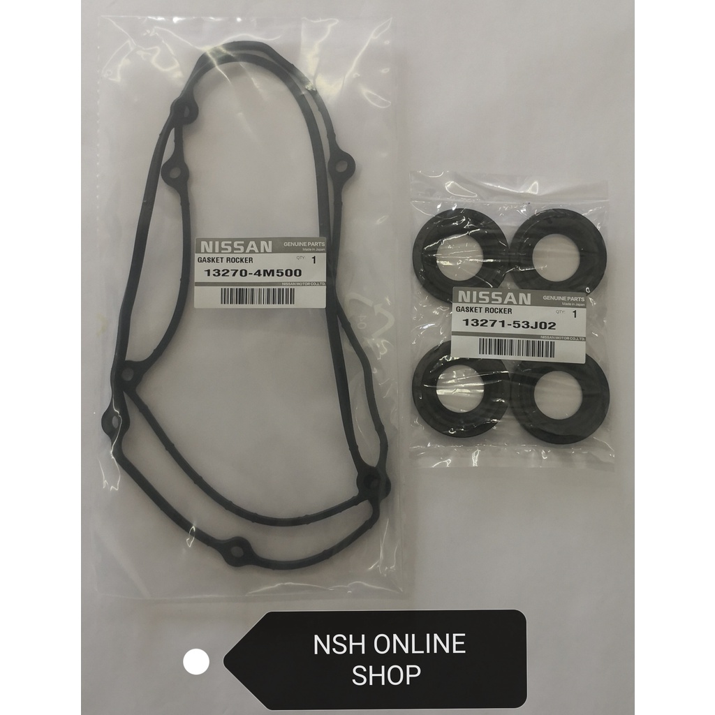 Valve Cover Gasket with Plug Seal (OEM) for Nissan Sentra N16 1.5 2002 ...