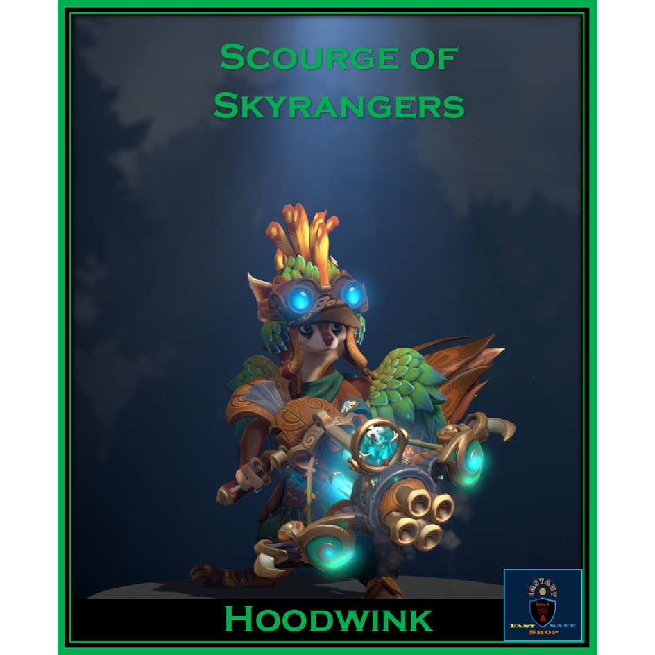 Dota 2 Hoodwink Scourge of Skyrangers Set | Shopee Malaysia