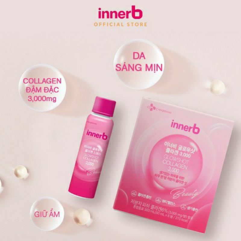 Innerb GLOWSHOT COLLAGEN COLLAGEN SUPPLEMENT DRINK 3000MG | Shopee Malaysia