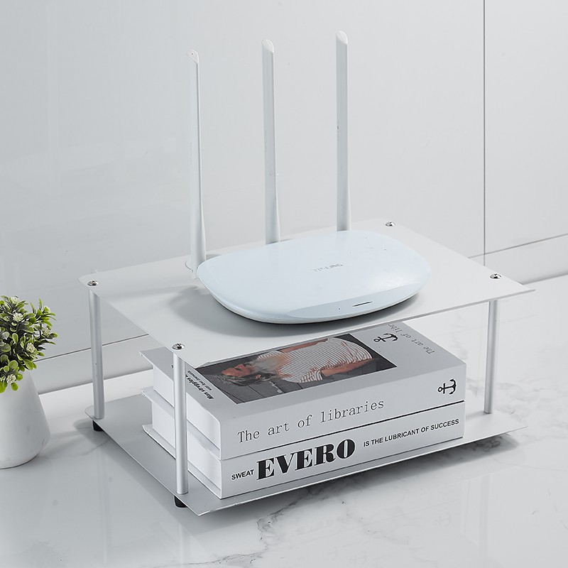 Desktop Stand Router Box WIFI Rack Set-top Box Aluminum Efficient Heat ...