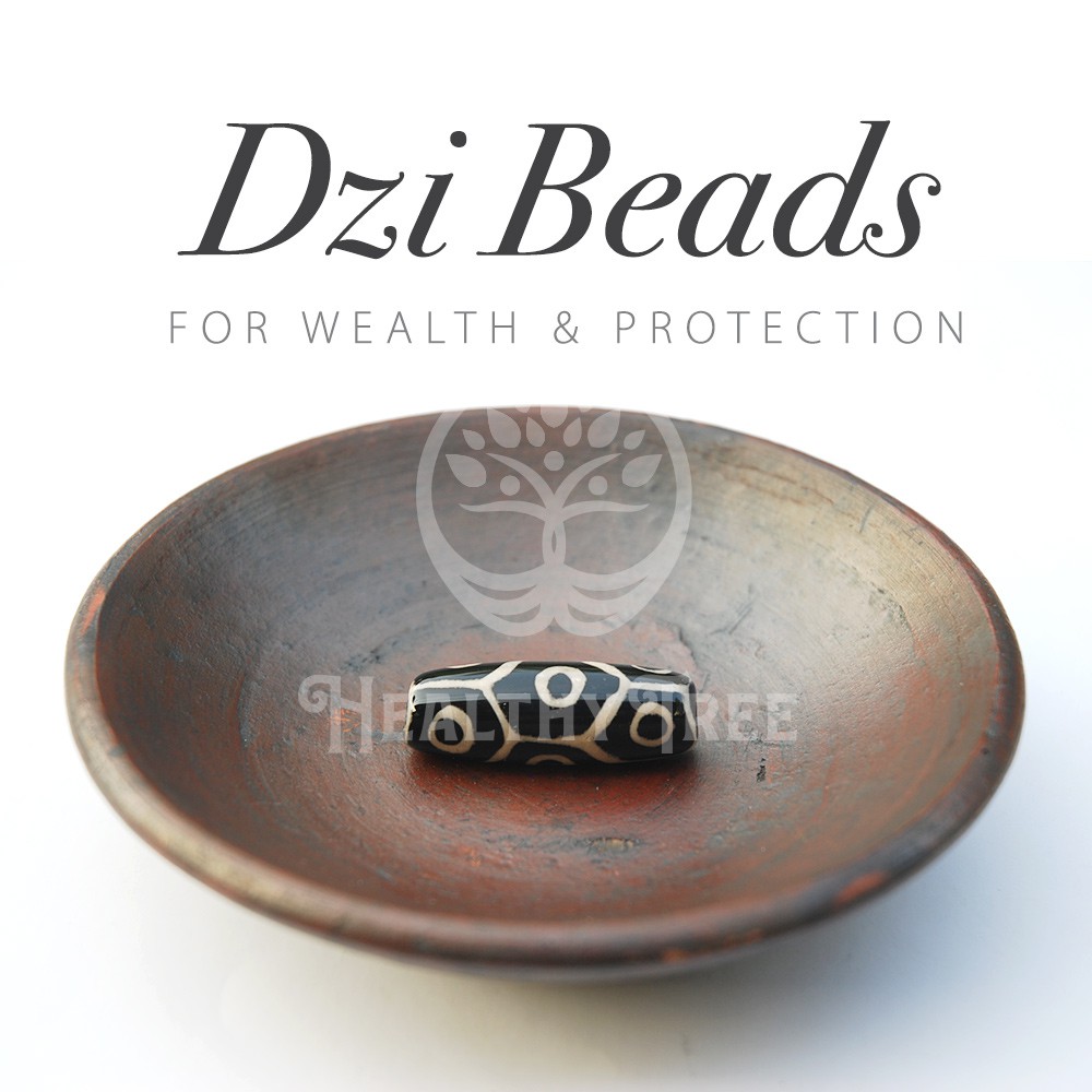 Tibetan Dzi Stone 9-Eyed for Wealth & Protection (NATURAL) | Shopee ...
