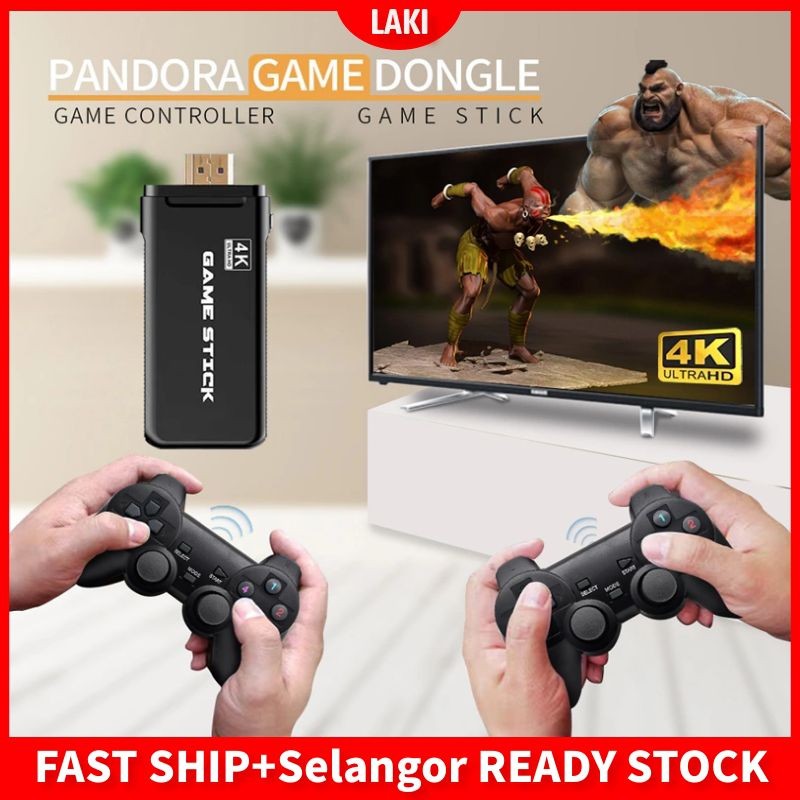 4K HD Video Game Console Dual GamePad for PS1/GBA Classic Retro TV Game ...