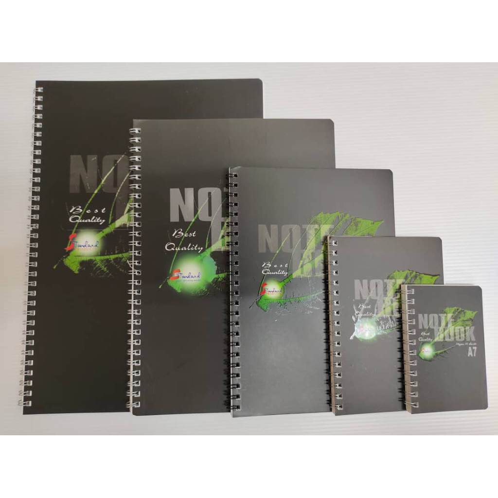RNB75 A4/B5/A5/A6/A7 STANDARD WIRE O RING NOTE BOOK (70GSM 50'S ...