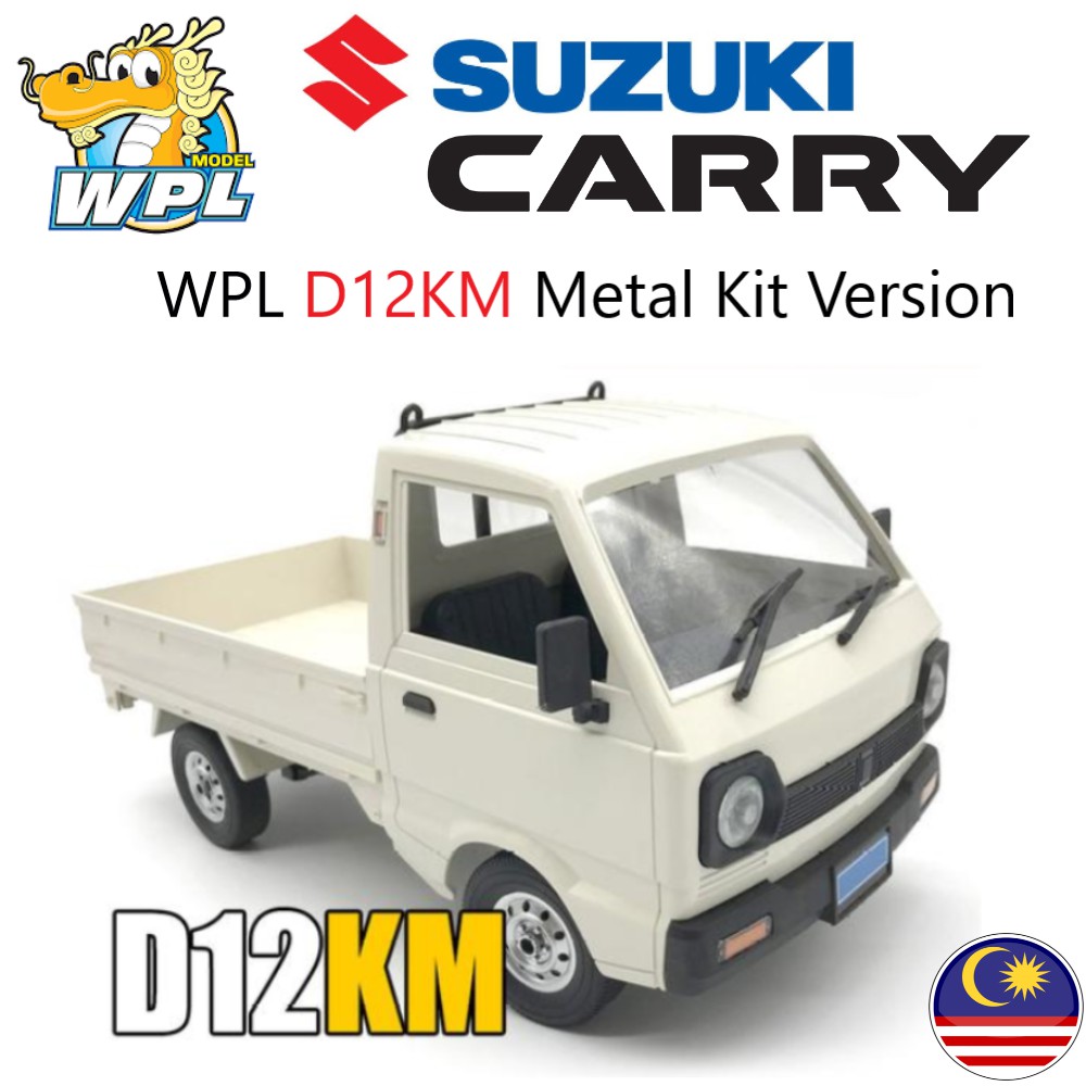 WPL D12 Kit D12KM Suzuki Carry Kei Truck Metal Kit Version Unassembled ...