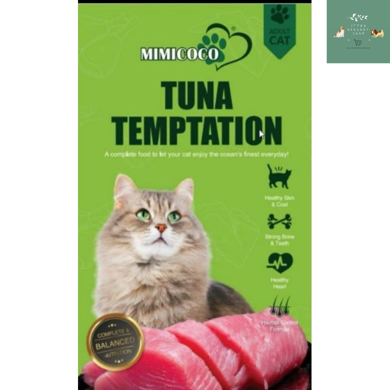 Mimicoco Makanan Kucing Tuna/Cat Food Tuna Temptation(10kg) | Shopee ...