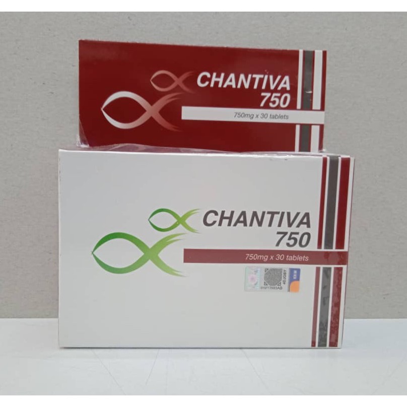 CHANTIVA 750mg 30s (Exp: 10/2025) | Shopee Malaysia