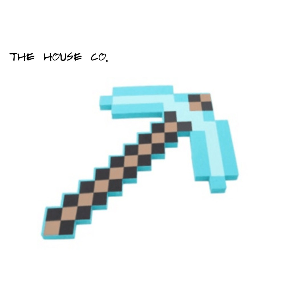 Hot Game Minecraft Toys Diamond Swords Pickaxe Axes Shovel Gun Eva Foam ...