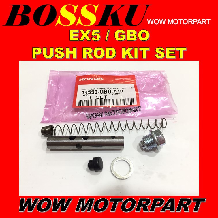 EX5 PUSH ROD KIT SET EX5 JET RANTAI KECIK SET EX5 HP GBO WAVE100 DREAM ...