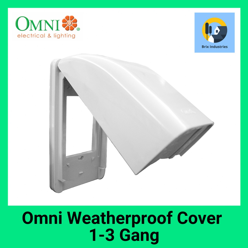 Omni Weatherproof Cover 1 to 3 Gang WPP-601 | Shopee Malaysia