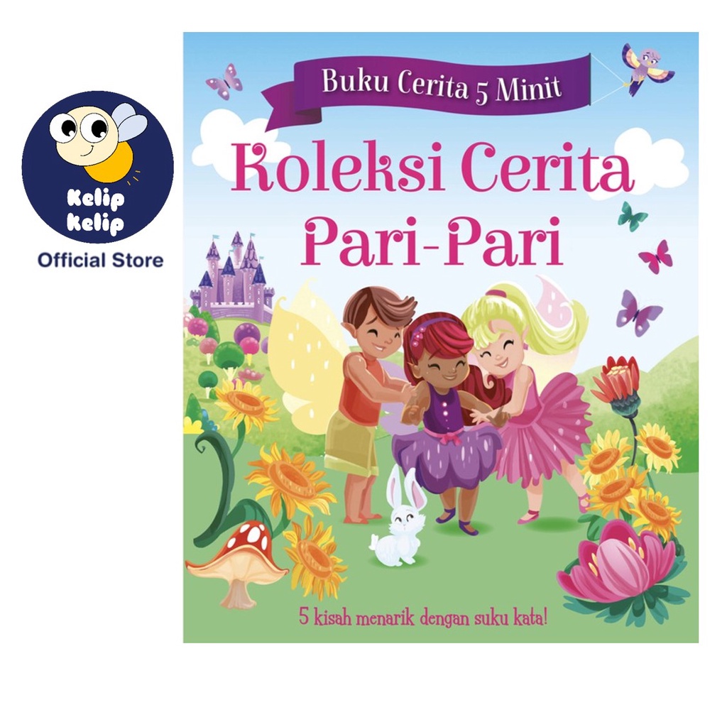 Buku Cerita 5 Minit Koleksi Cerita Pari-Pari dengan 5 Cerita & Suku ...