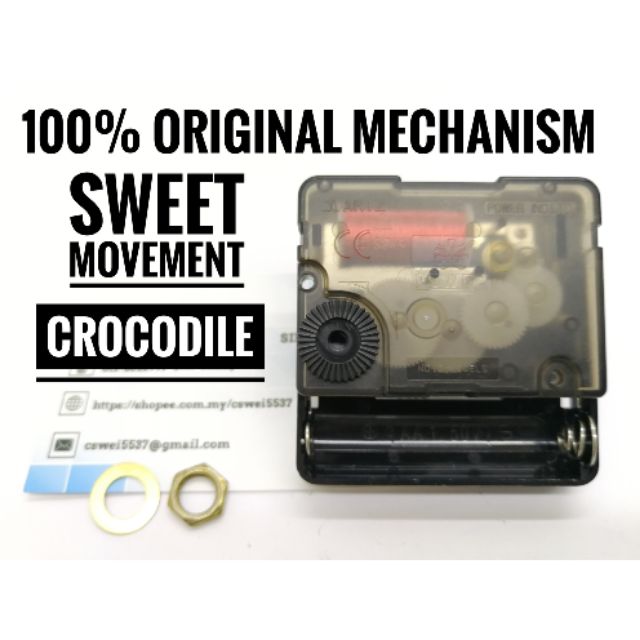 (Wholesale)10pcs Original Power Brand Wall Clock Mechanism.Sweep ...