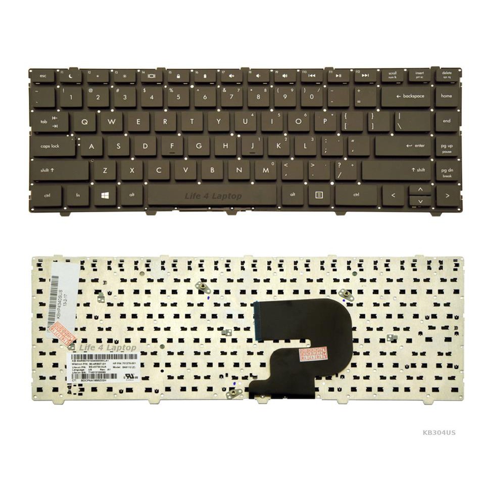 HP ProBook 4340s 4341s Keyboard | Shopee Malaysia