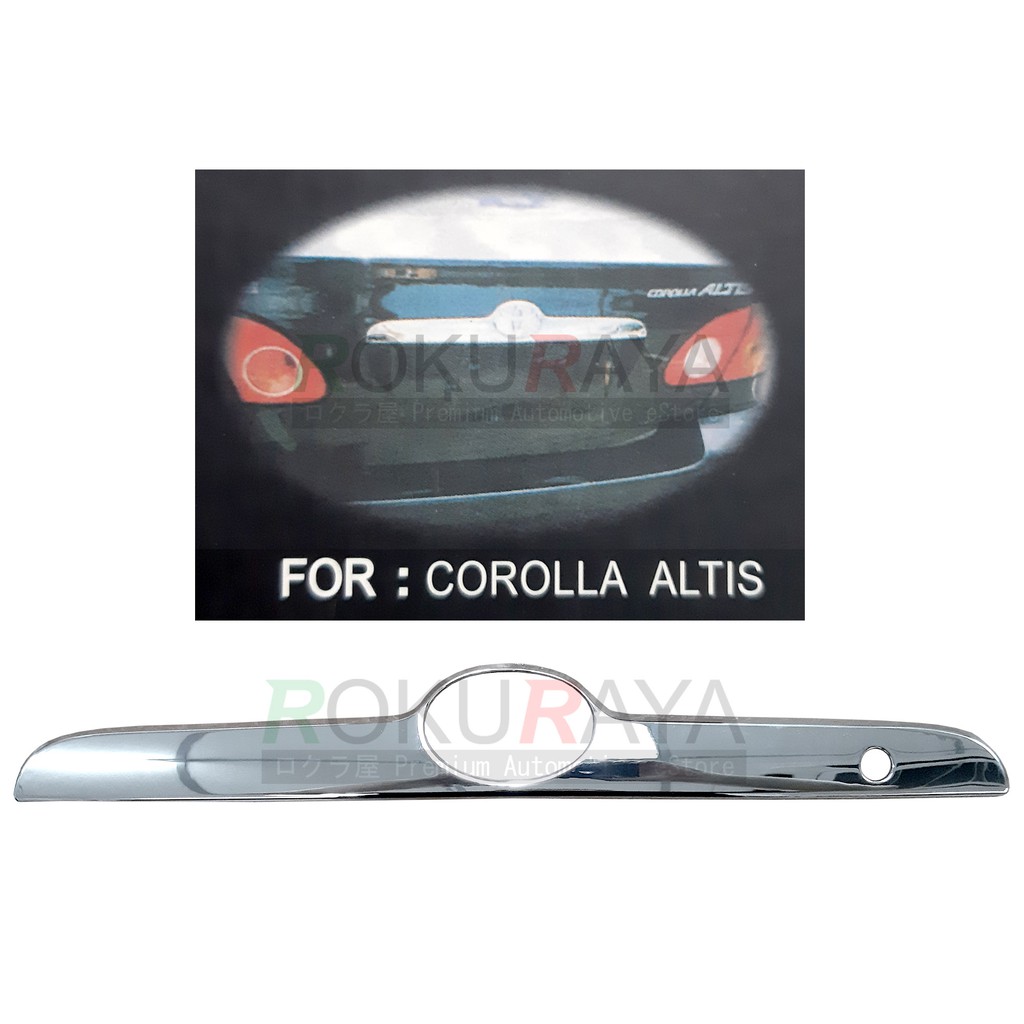 Toyota Corolla Altis 9th Generation (2000 - 2003) Rear Back Boot Bonnet ...
