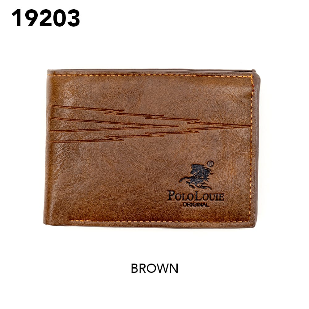 Original Brand Polo Louie Men's New Arrival Wallet PU Multi Design Card ...