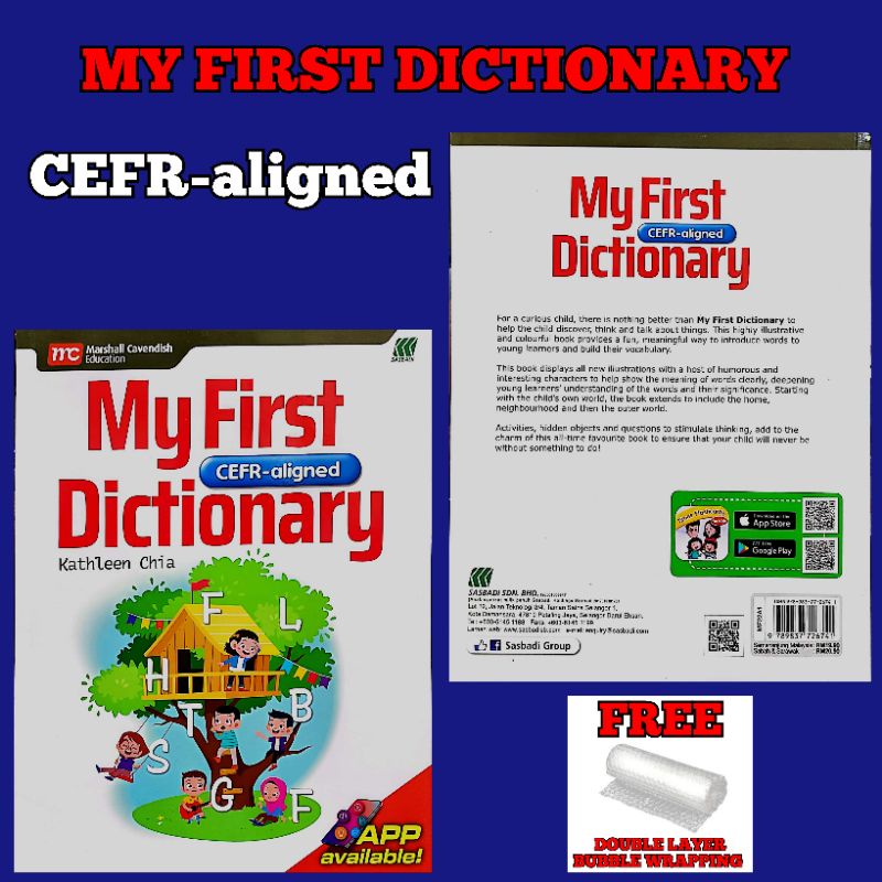 MY FIRST DICTIONARY ( CEFR-aligned ) - SASBADI | Shopee Malaysia MY FIRST DICTIONARY ( CEFR-aligned ) - SASBADI | Shopee Malaysia