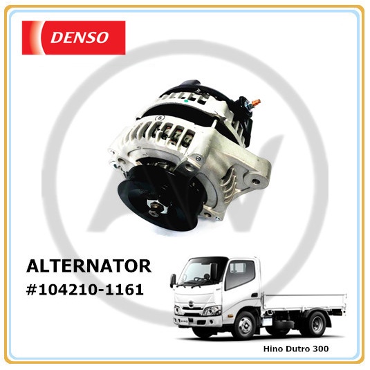 Original Hino Dutro 300 Lorry (N04C) Alternator Assembly Assy | Shopee ...