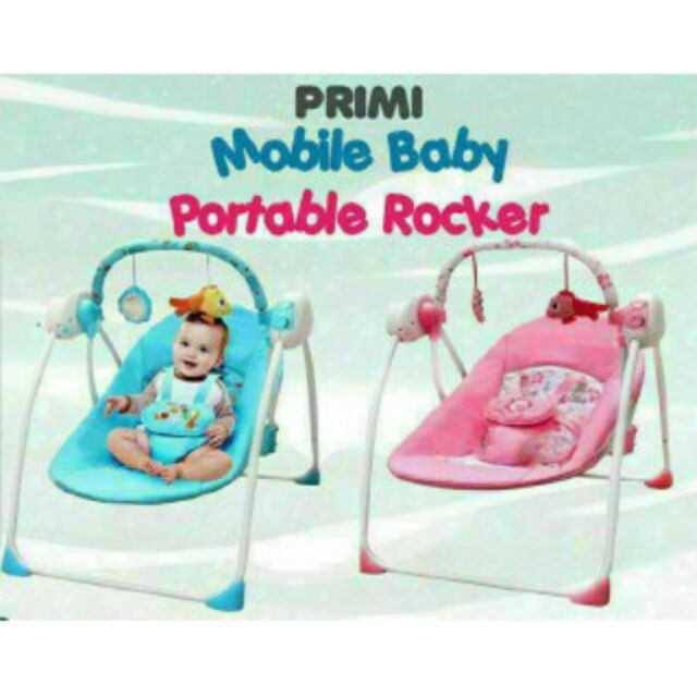 MOBILE BABY PORTABLE ROCKER (TIMER & MUSIC) | Shopee Malaysia