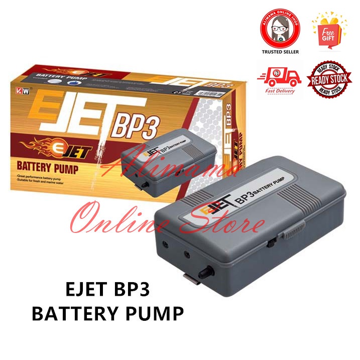 EJET BP3 BATTERY PUMP AKUARIUM FISH TANK OKSIGEN IKAN | Shopee Malaysia
