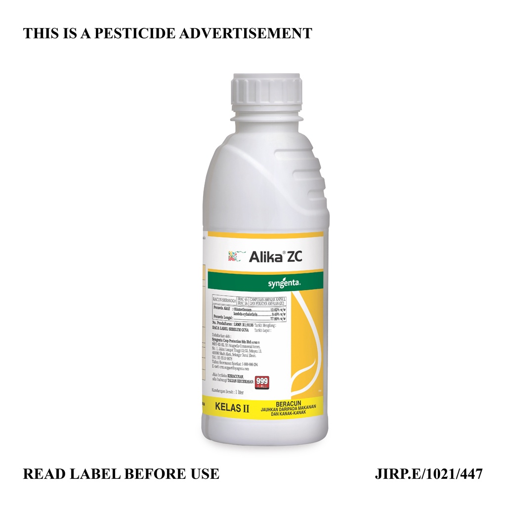SYNGENTA Alika® ZC 1 Litre Insecticide | Shopee Malaysia