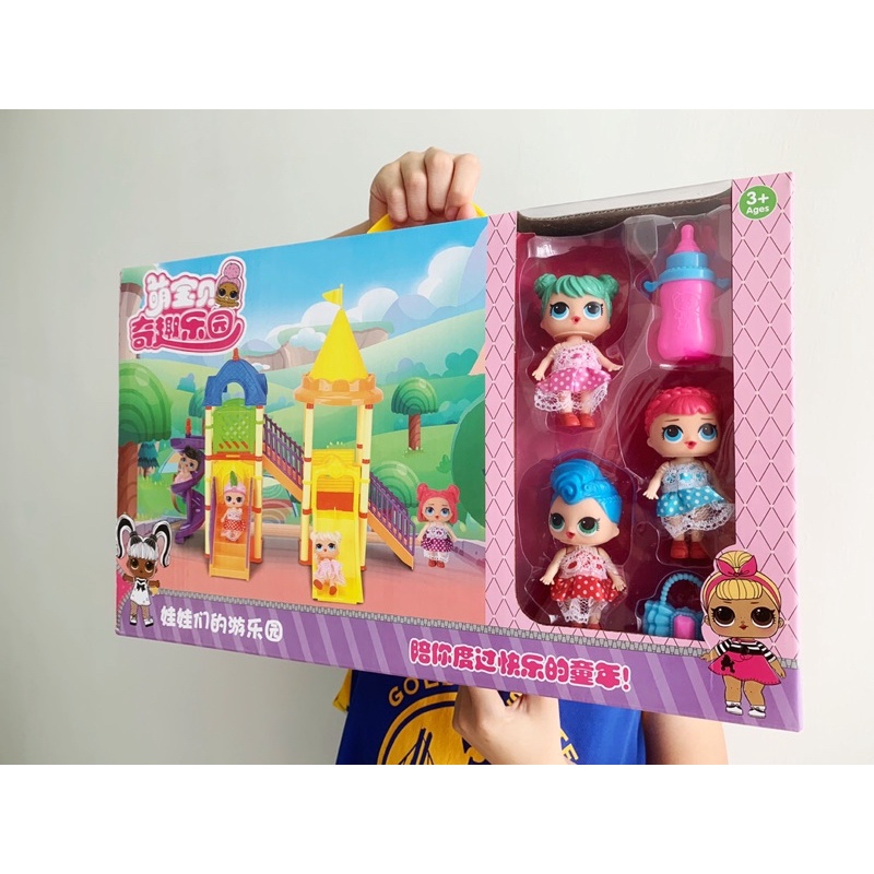 Home Play Lol Toys Playhouse Playground Kids Kinder Wonderland Suprises ...