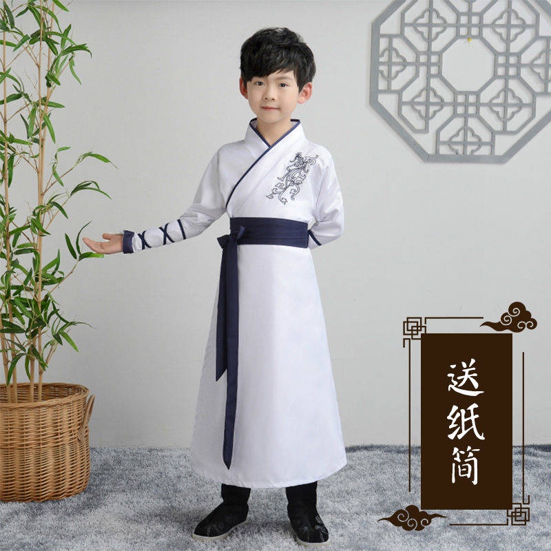 hanfu boy hanfu kid hanfu kids girl cheongsam kids pakaian kanak kanak ...