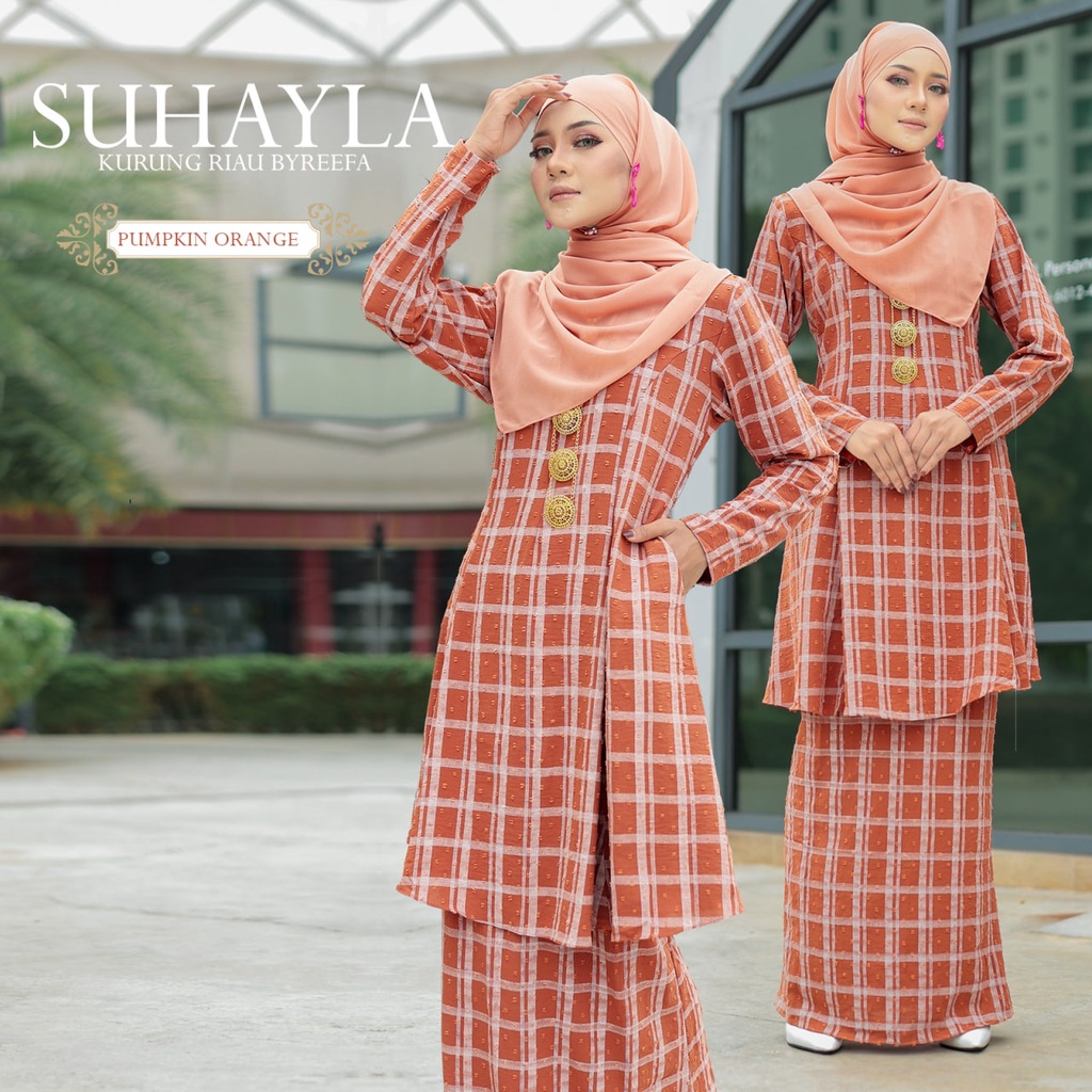 [NEW] Kurung Riau Suhayla ByReefa Collection | Teal Green | Admiral ...