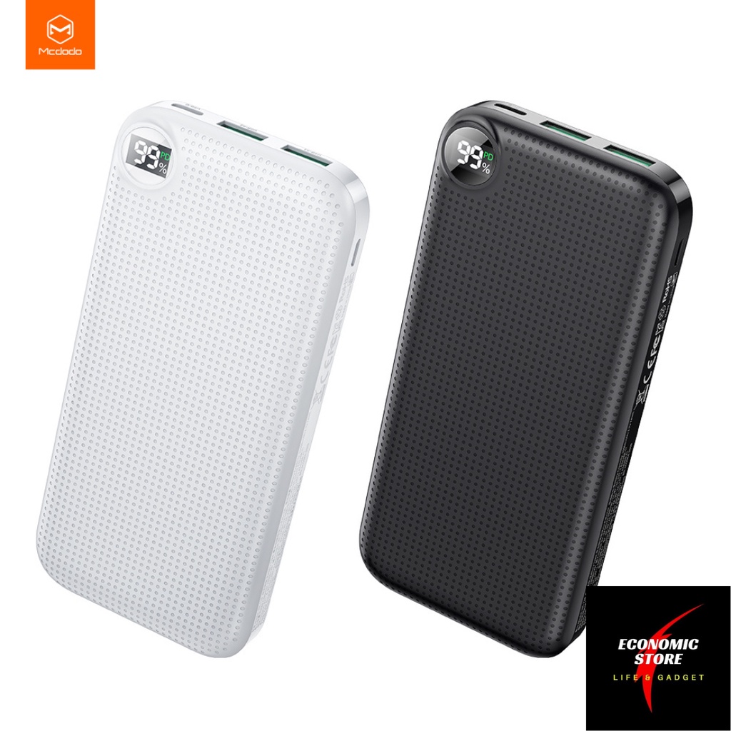 MCDODO Power Bank with Digital Display MC 7161 8471 22.5W PD+QC ...