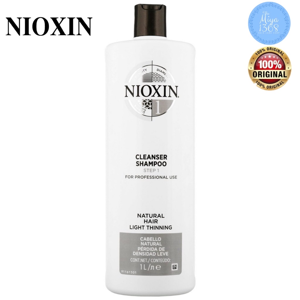 Nioxin System 1 Cleanser Shampoo 1000ml | Shopee Malaysia