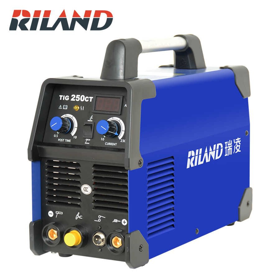 Riland Portable TIG250CT welding machine / TIG250 Inverter welding ...