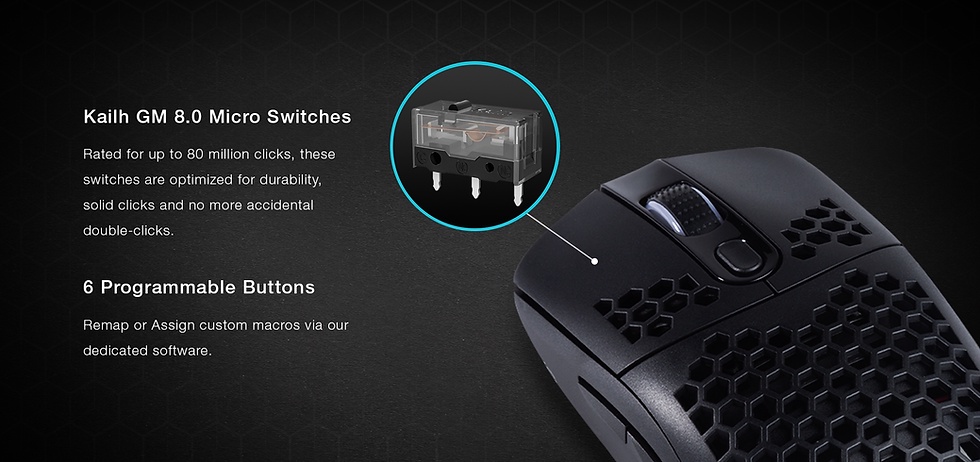 (AONE PLUS SS2) Tecware Exo Wireless RGB Gaming Mouse | Shopee Malaysia