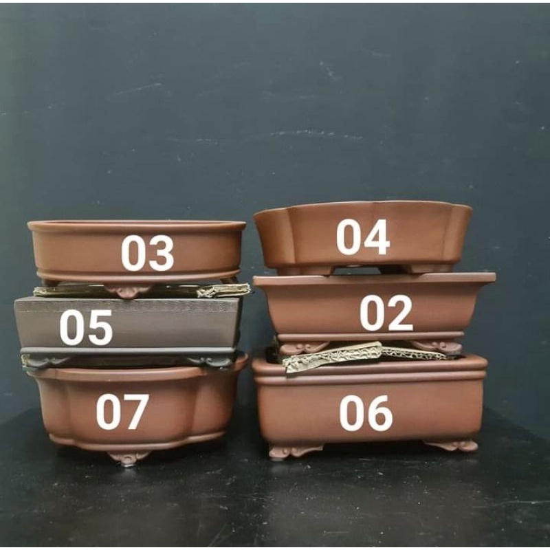 pasu bonsai edisi terhad limited edition bonsai pot 02 | Shopee Malaysia